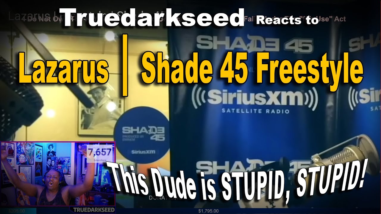 Lazarus Shade 45 Freestyle reaction by Truedarkseed - YouTube
