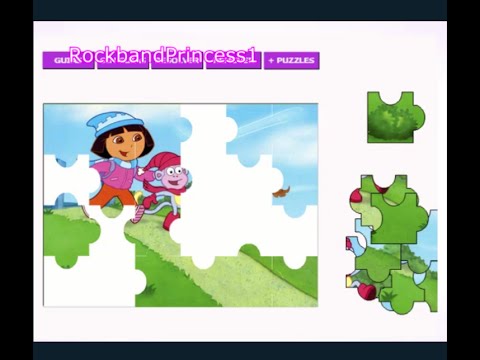 Dora The Explorer Games And Puzzles - YouTube