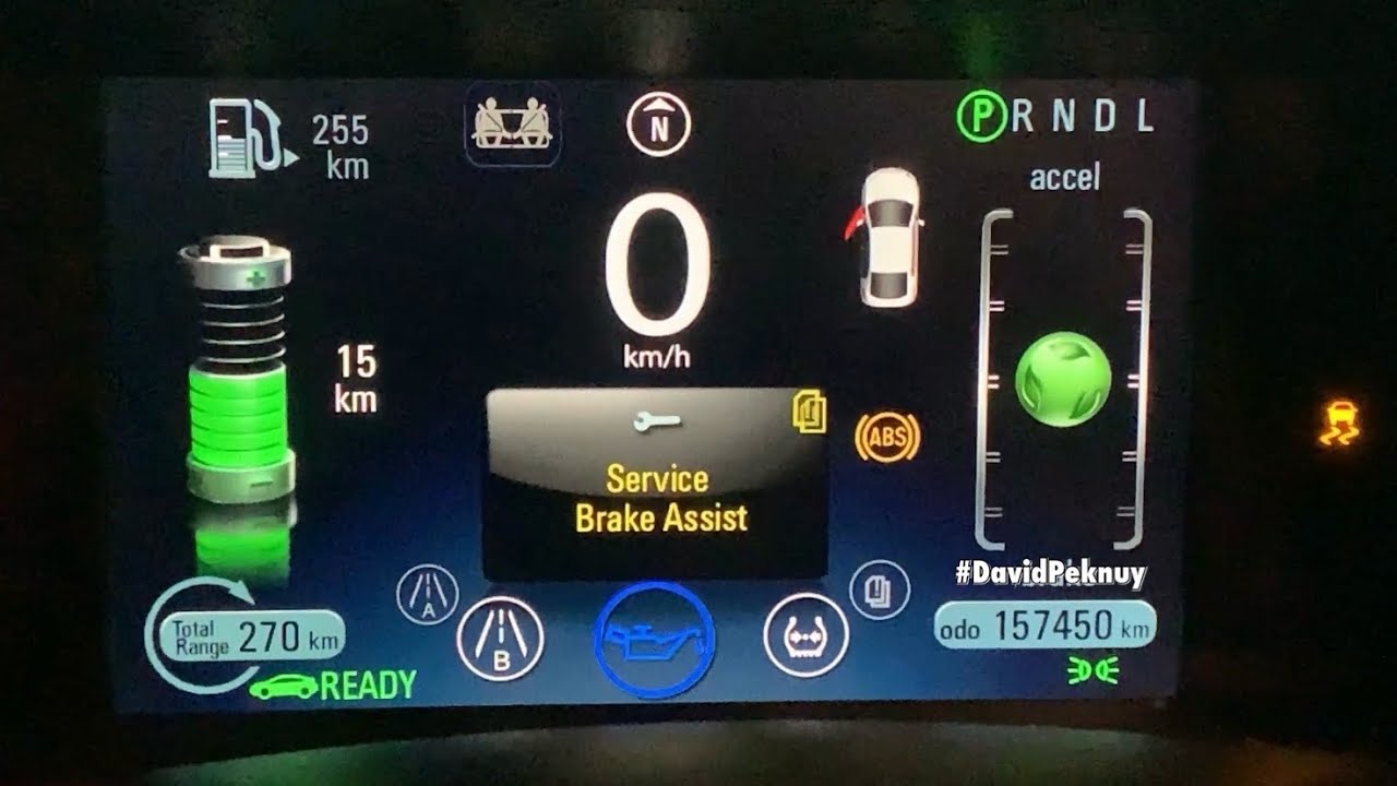 Chevrolet Volt SERVICE BRAKE ASSIST FAULT ABS! Шевроле Вольт ПОМИЛКА ...