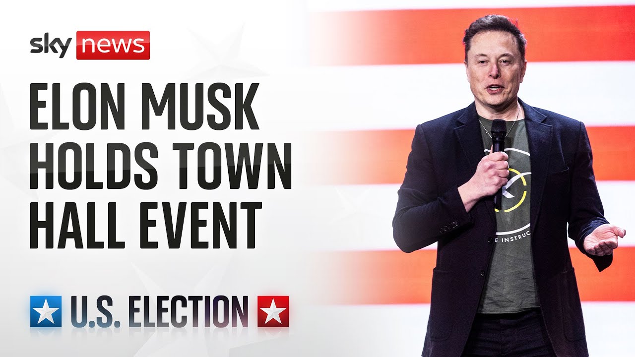 Elon Musk holds town hall event in Pennsylvania - YouTube