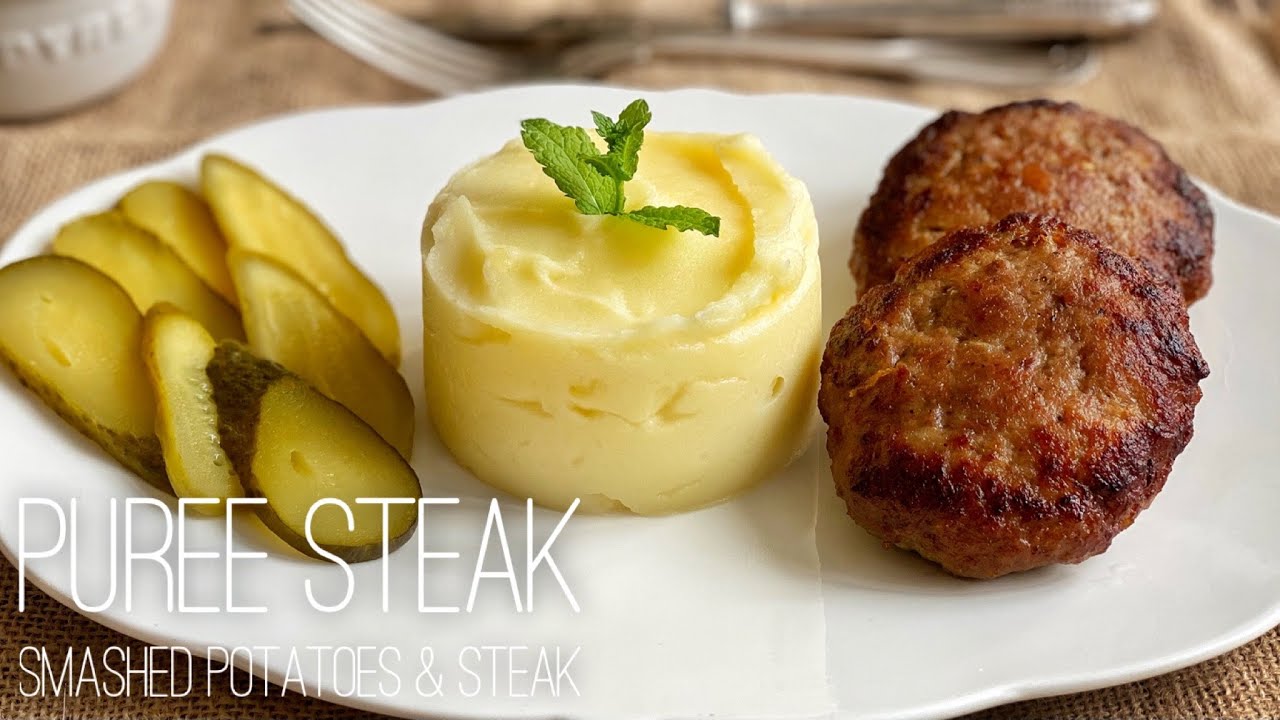 STEAK PUREE🥔🥩 | VAYNAHCOOKING - YouTube