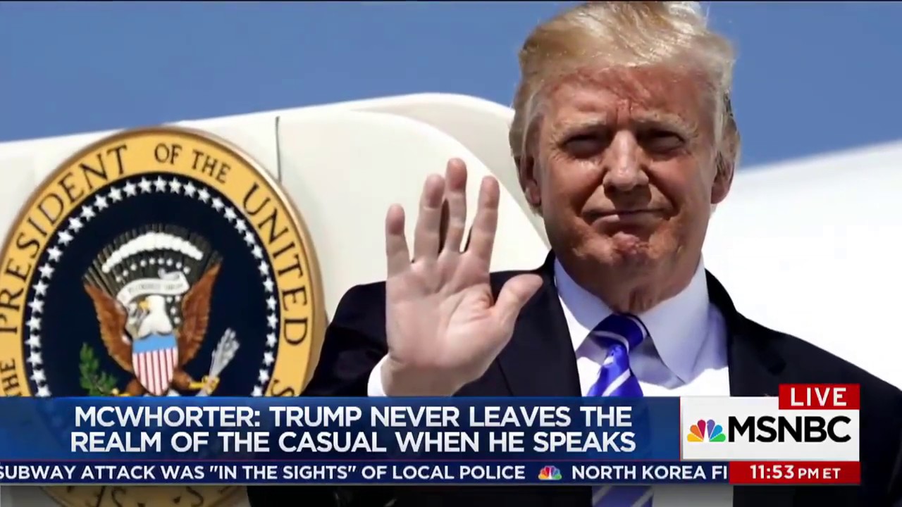 Language expert Donald Trump's Way Of Speaking - YouTube