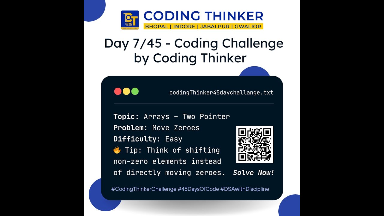 45-Day DSA Challenge - Day 7 - YouTube