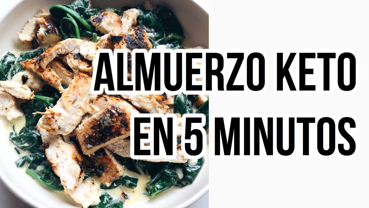 🍗 KETO CREAMED SPINACH WITH CHICKEN | ESPINACAS CREMOSAS CON POLLO ...