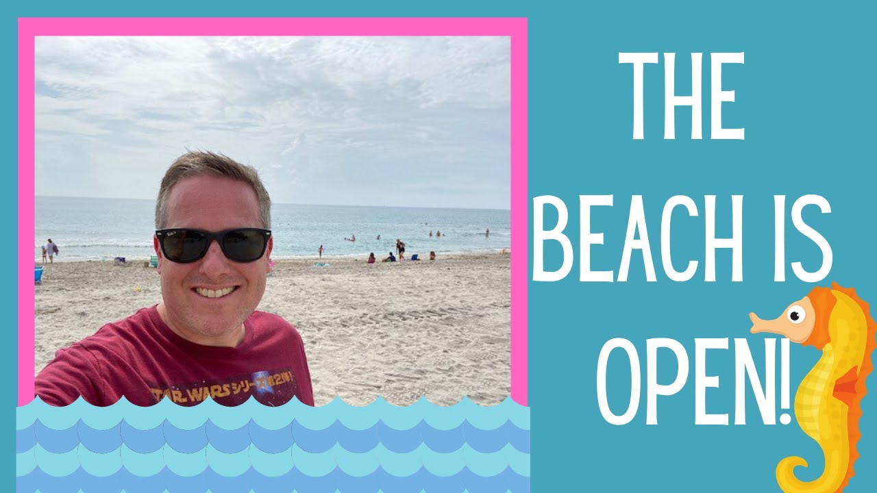 The beaches are open! At least in Florida...we are in Phase Two! - YouTube