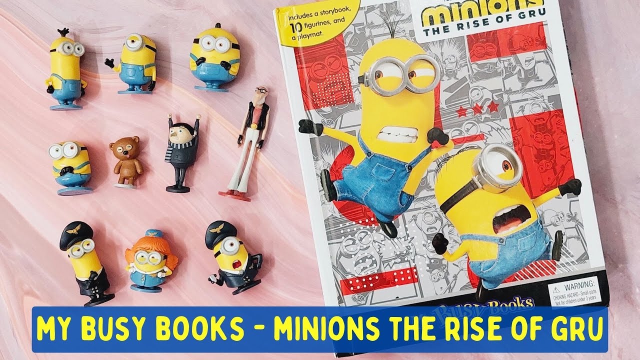 My Busy Books Minions The Rise of Gru - YouTube