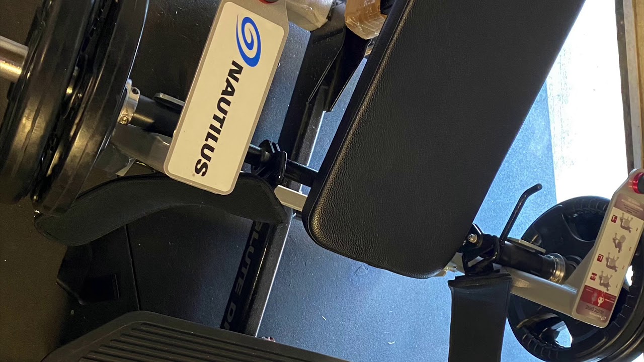 Nautilus Machine Glute Workout - YouTube