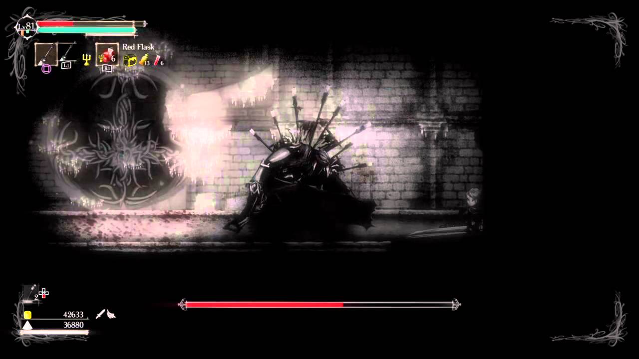 Salt and Sanctuary - The Nameless God [End Game Boss Fight] - YouTube