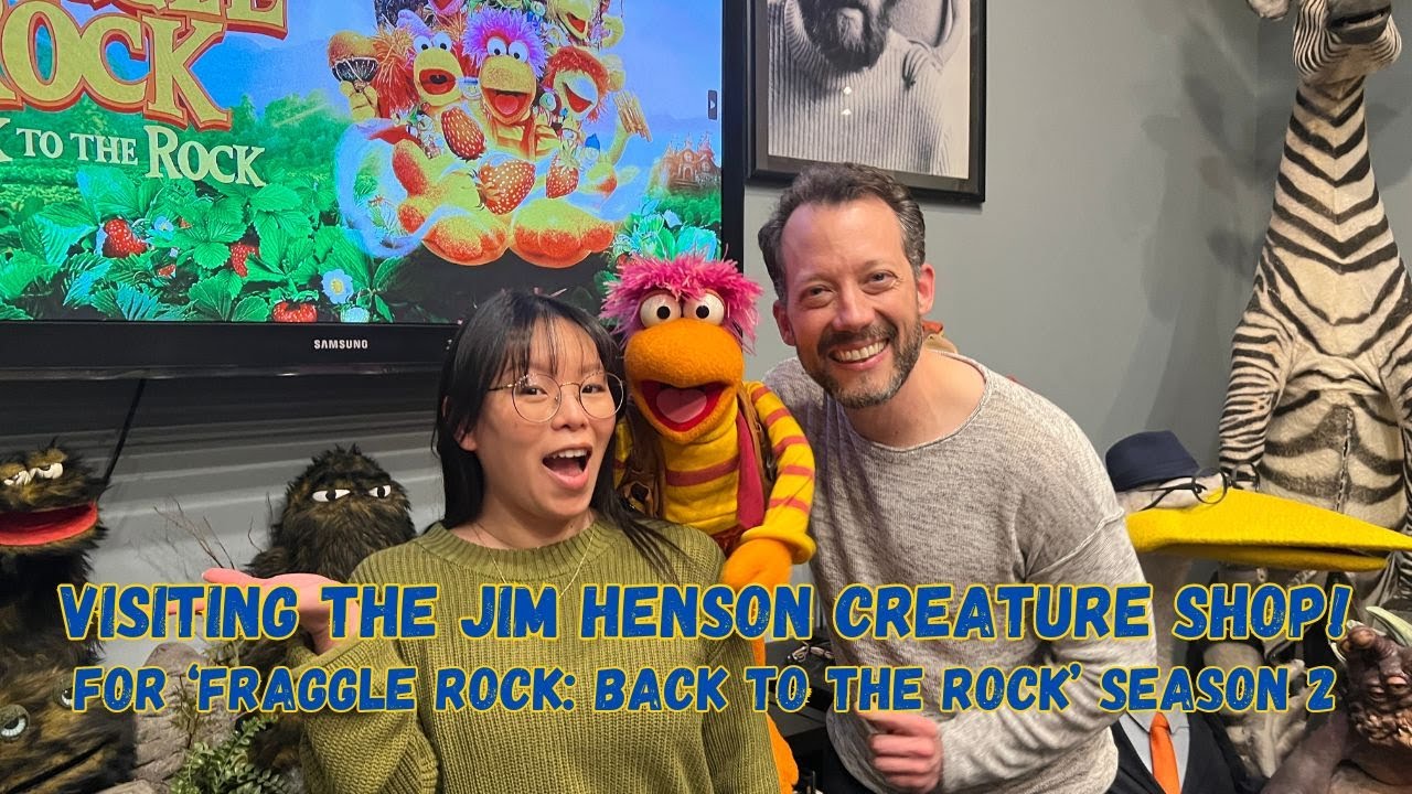 We Met The Fraggles At the Jim Henson Creature Shop! Fraggle Rock: Back ...