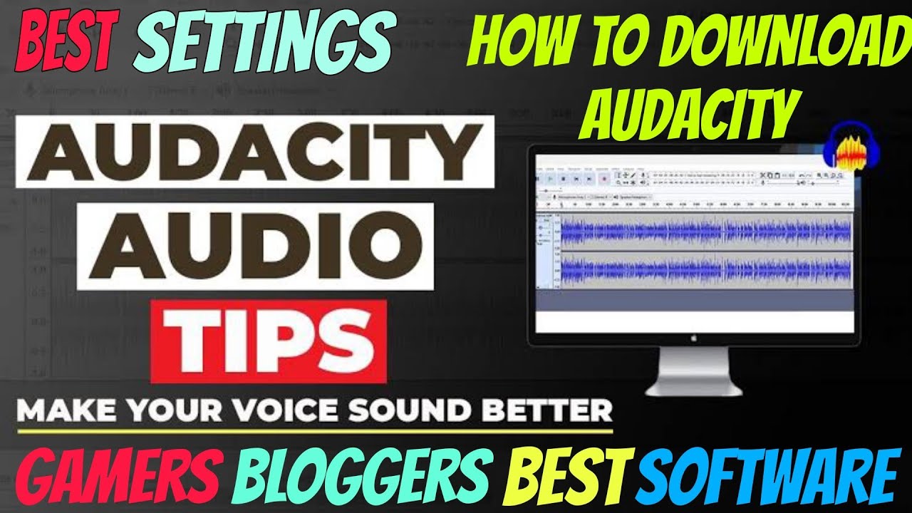 Best Voice over Free software | How to download Audacity voice record ...