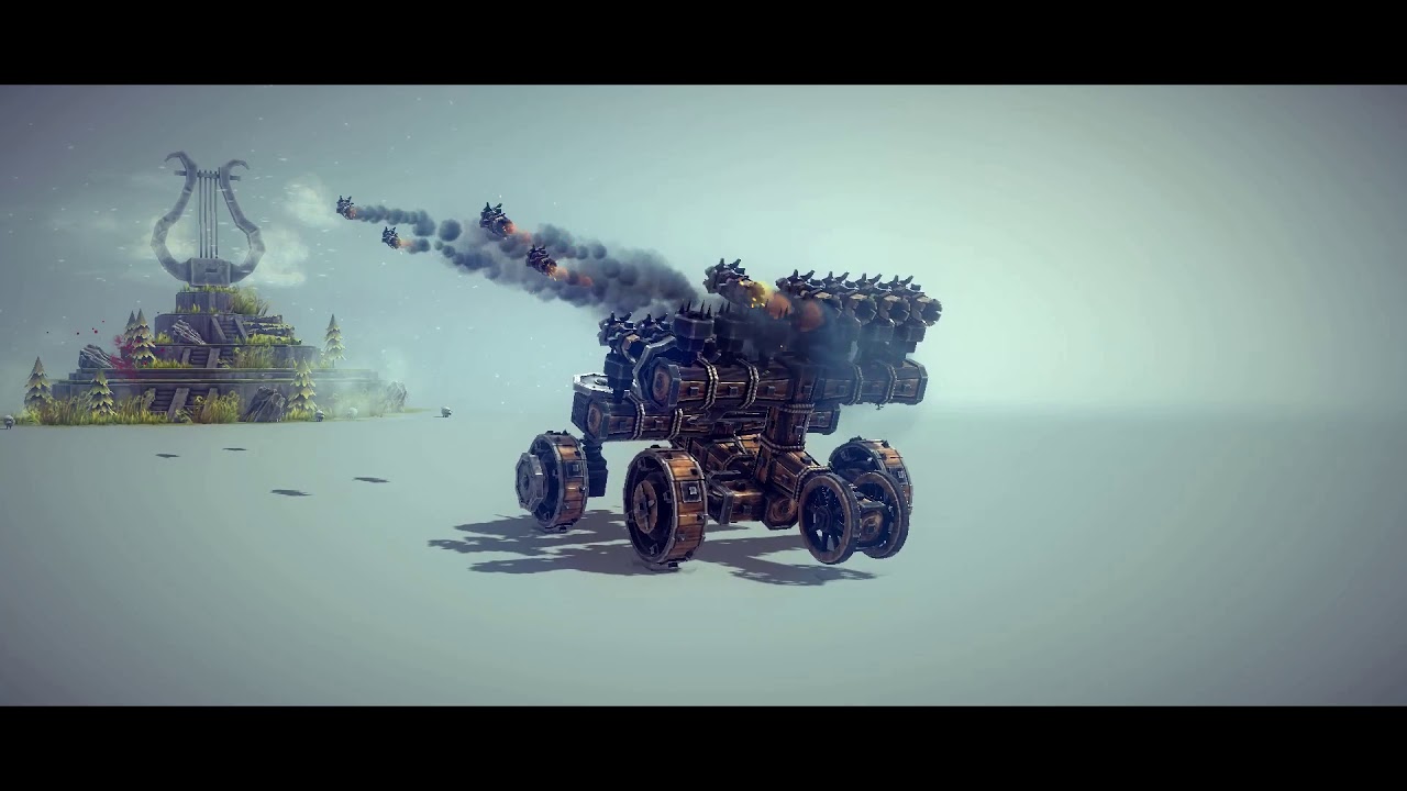Besiege - Multi Rocket Launcher - YouTube