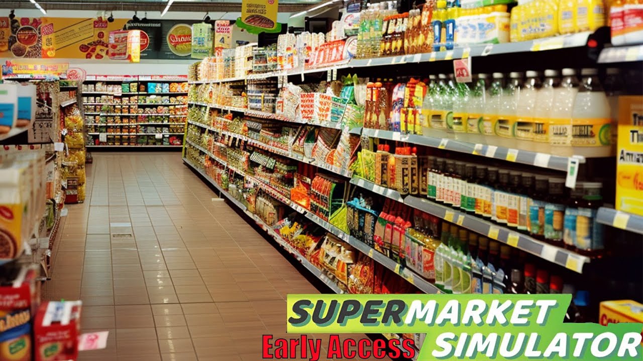 Supermarket Simulator: #55 Peffer, Mehl, Chips und andere Neue Waren ...