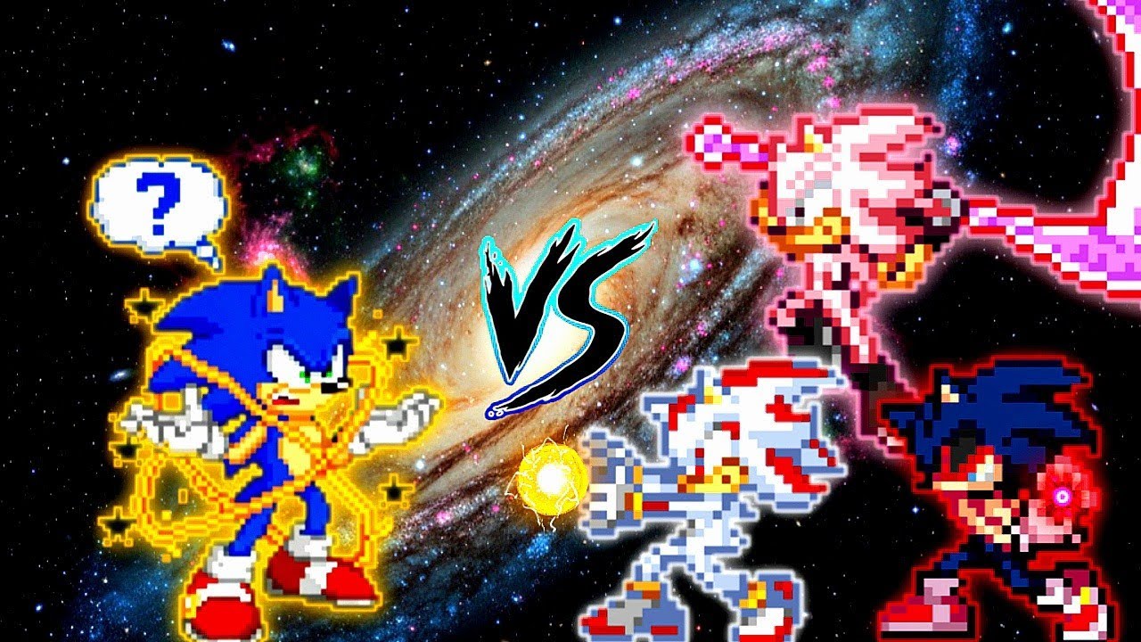 SONI CHAOS V4 OP (AF) VS SHADOW V4 OP (AF), SONIC EXE V4 OP (AF ...