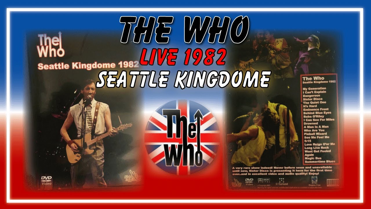 The Who - LIVE in Seattle - 1982 - YouTube