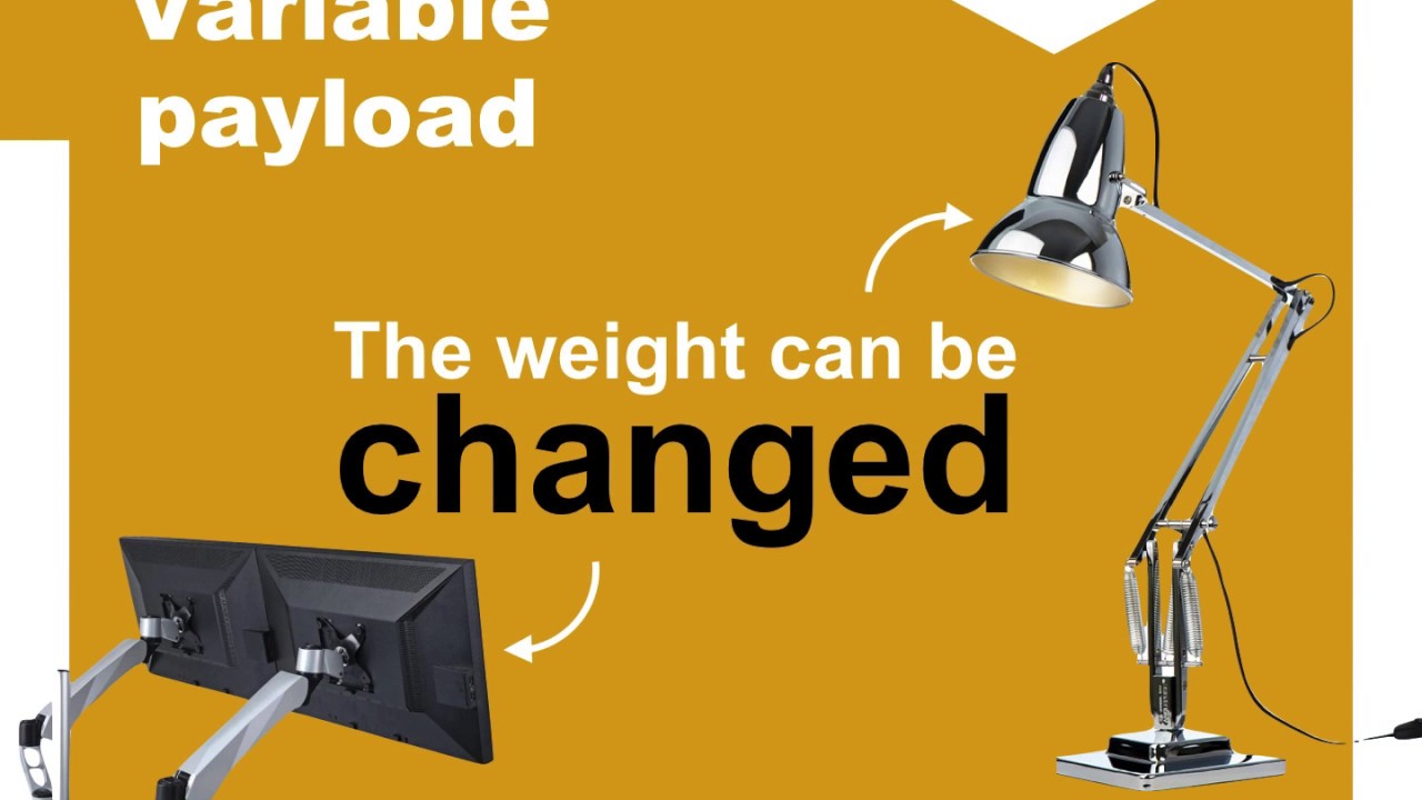 An auto-balancing gravity balancer with adjustable payload - YouTube