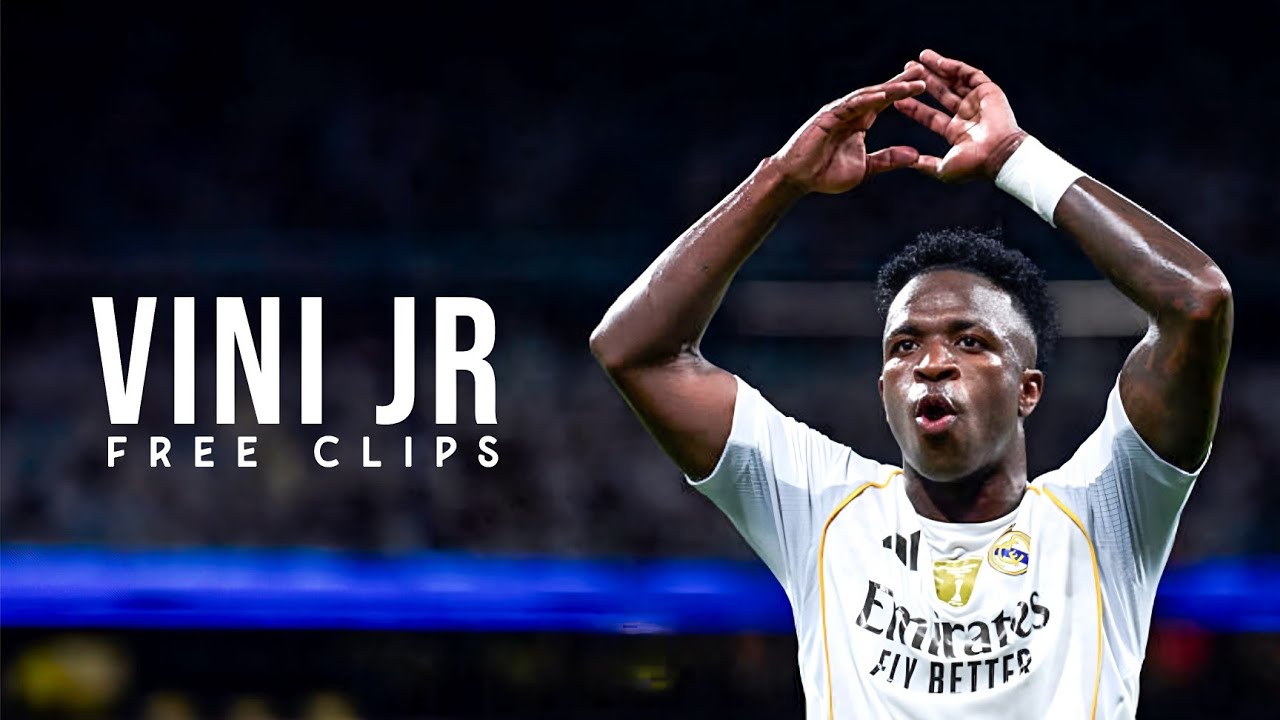 Vinicius Jr 4K Clips For Edits • Free Scene Pack + Celebrations No ...