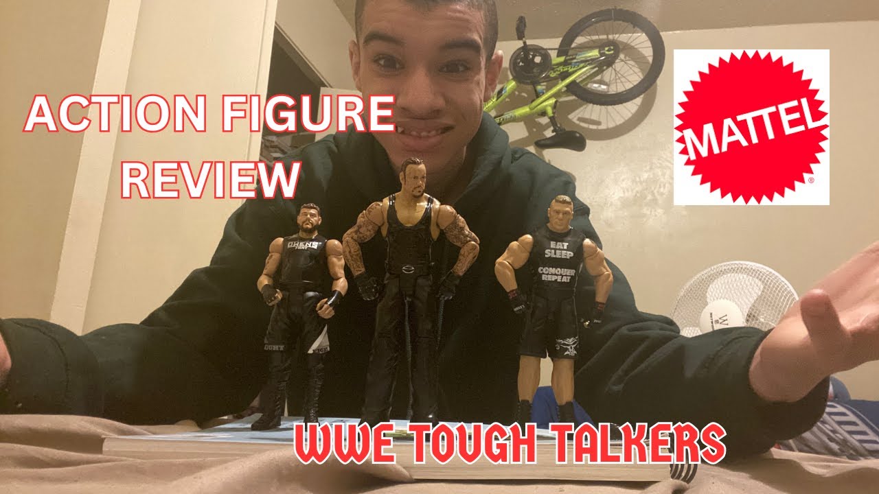 REVIEWING WWE MATTEL'S TOUGH TALKER ACTION FIGURES. - YouTube