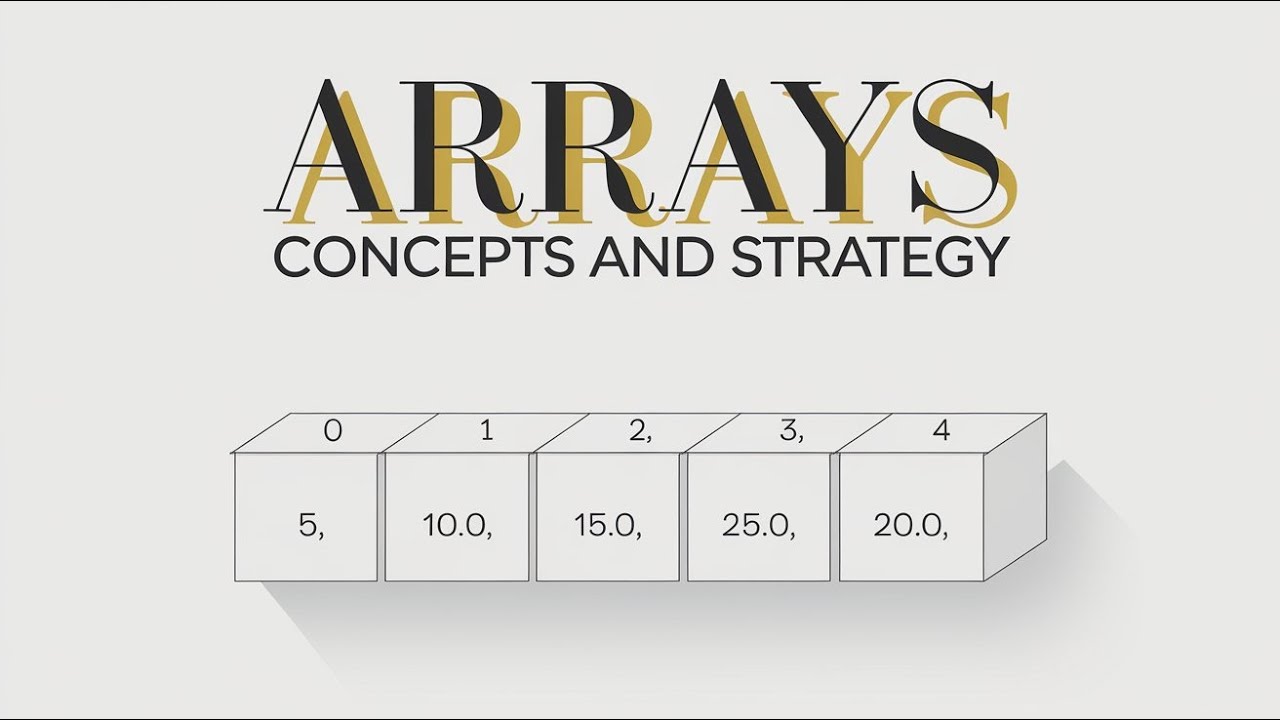 Arrays Explained: The Ultimate Guide You Need to Learn - YouTube