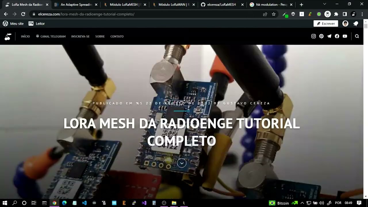 Como usar o aplicativo de configuração do LoRa Mesh da Radioenge - YouTube