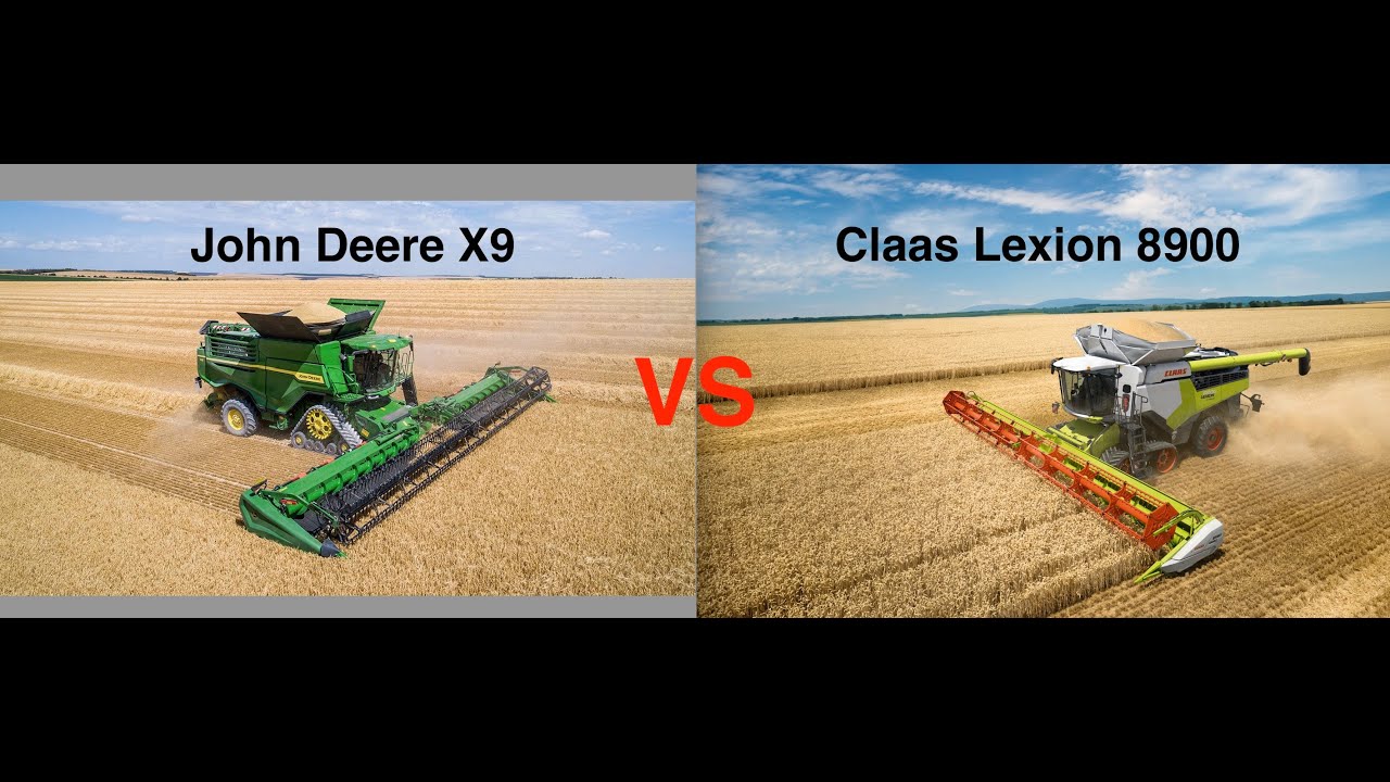 Claas Combine Vs John Deere
