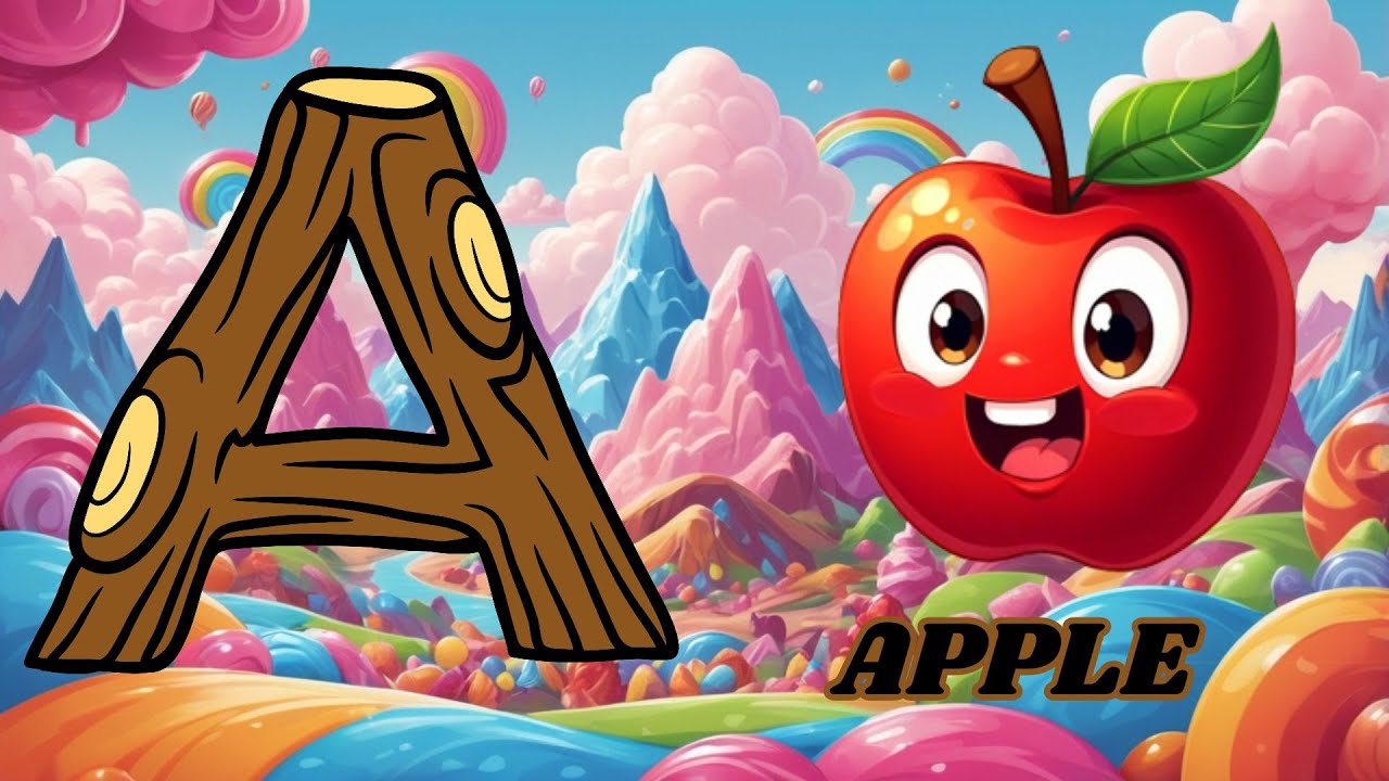 A to Z Learning Fun Way for Toddlers Song || ABCD Song For Kids Happy ...