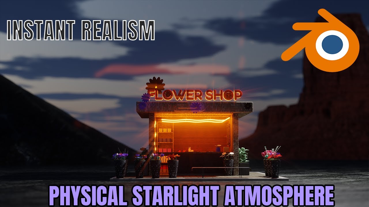 CREATING A STUNNING BLENDER SKY INSTANTLY (PHYSICAL STARLIGHT ...