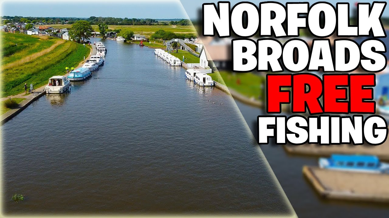 5 FREE Fishing Locations to Try on the Norfolk Broads Now - YouTube