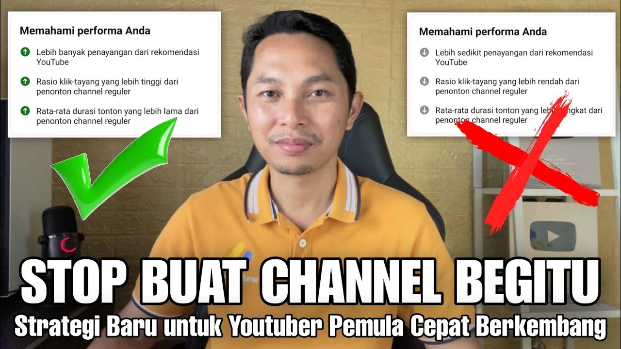 STOP bikin Channel kayak gitu ⁉️ Strategi Baru untuk Youtuber Pemula - YouTube