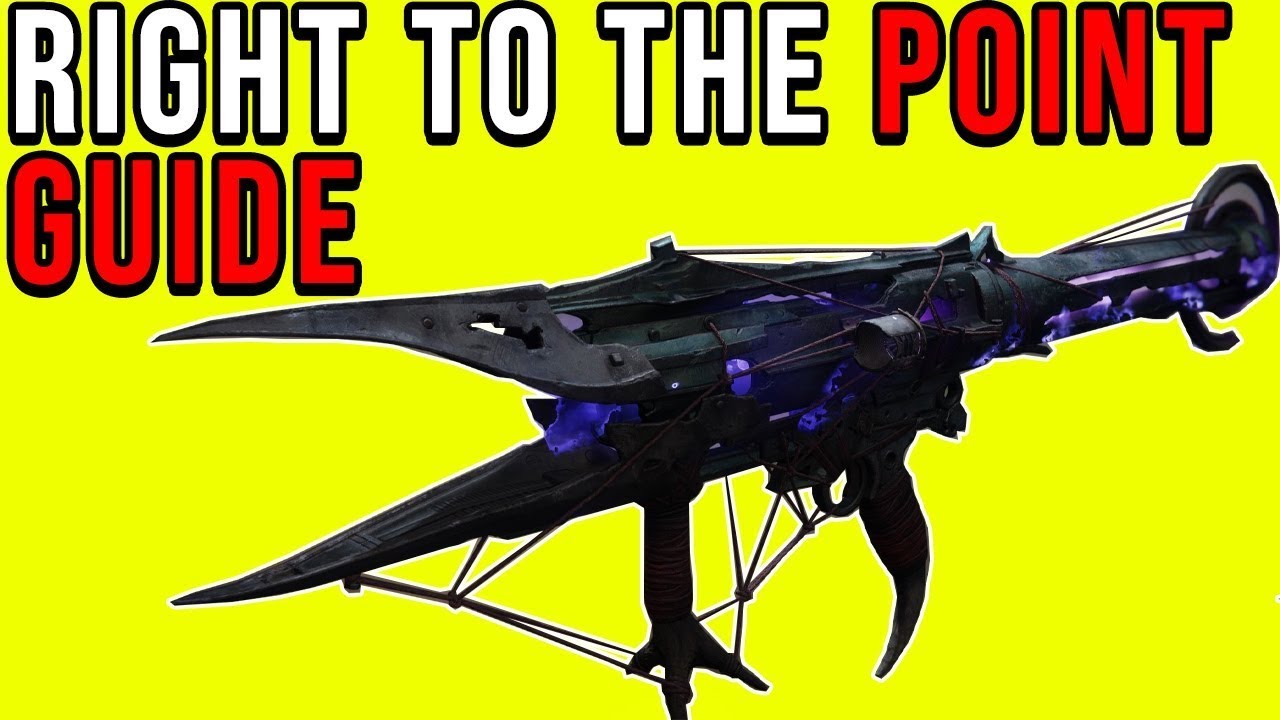 HOW TO GET THE DEATHBRINGER AND ITS CATALYST IN DESTINY 2 - YouTube