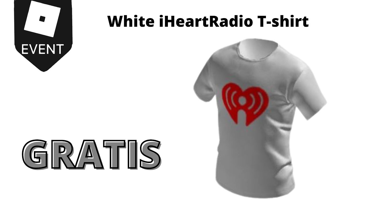 Camiseta White iHeartRadio T-Shirt GRATIS - YouTube