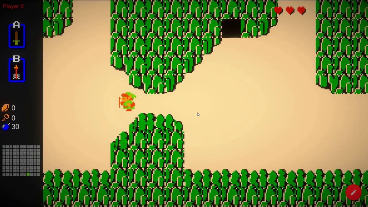 TheLegendOfRPG - Legend Of Zelda NES Demo (Zelda Maker) - YouTube