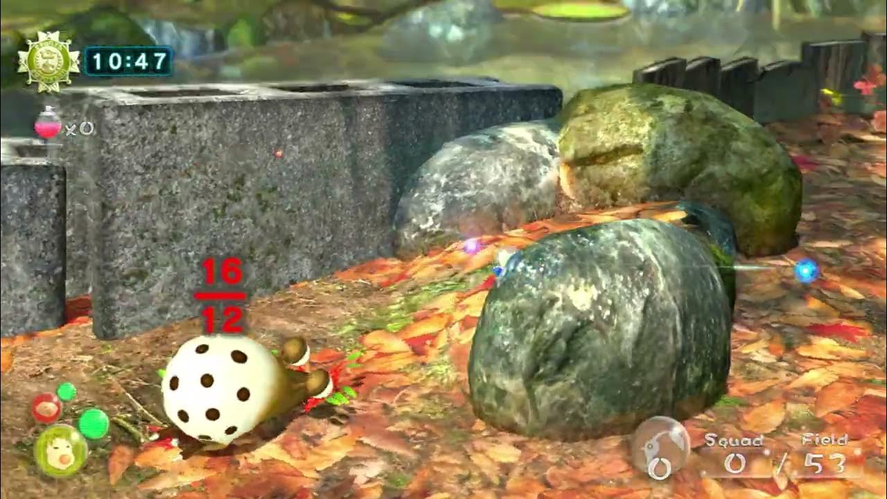 Pikmin 3 Deluxe Side Stories - Olimar's Comeback Day 7: Looking for Louie - YouTube