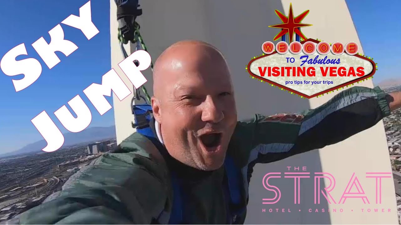Why you must take the Sky Jump at Strat Las Vegas - YouTube