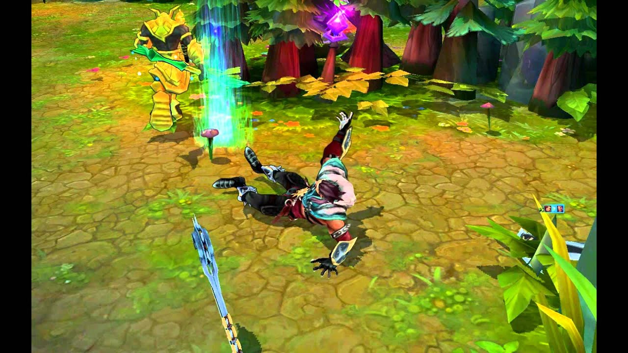 LoL - Draven Death Animation [HQ] - YouTube