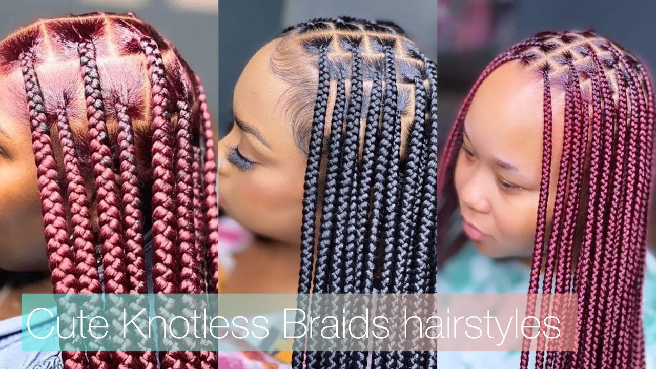 2024 Beautiful Knotless Braids Hairstyles | Latest Knotless Braids ...