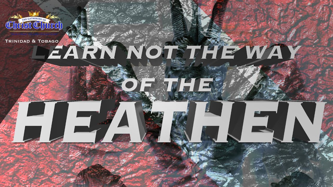 GOCC T&T South Street preaching Learn Not The Way Of The Heathen - YouTube