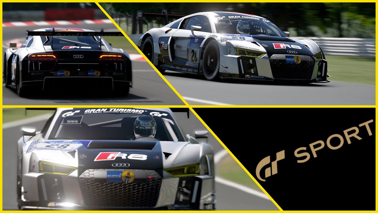 Audi R8 LMS - Gran Turismo Sport - YouTube