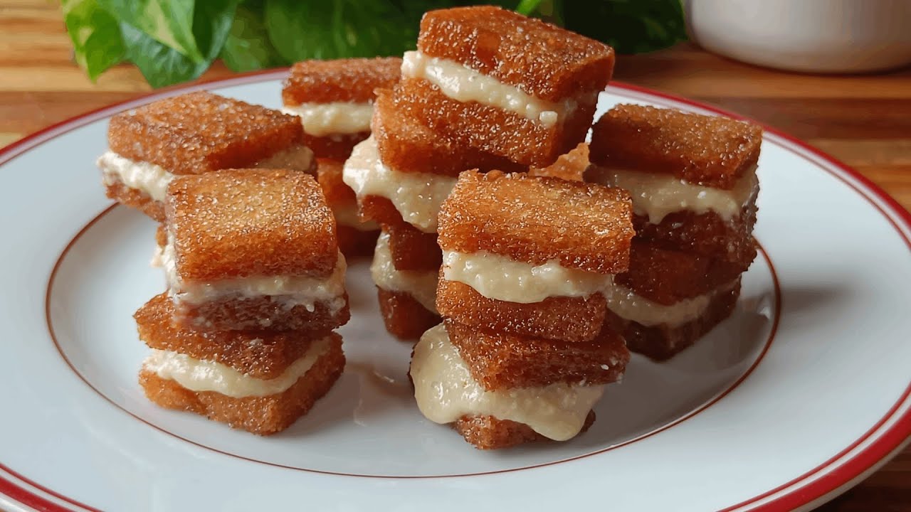 Delicious Bread Dessert Recipe | Quick & Easy Sweet Treat with Simple ...