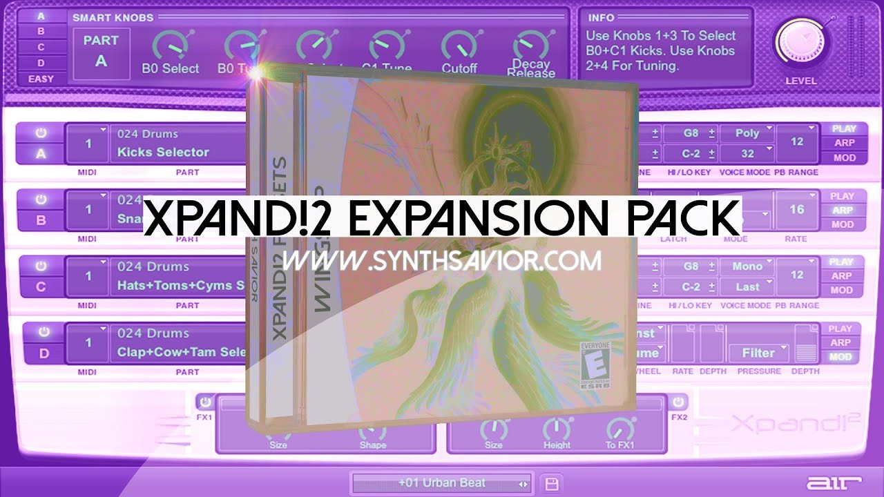 Xpand!2 Presets | Wings XP | Expansion Bank - YouTube