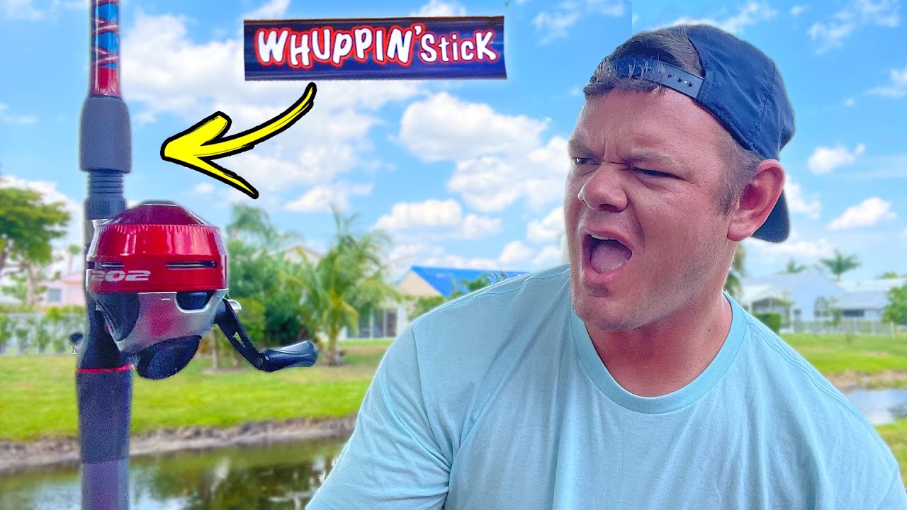 Fishing the WORST Rod & Reel Combo from Bass Pro! - YouTube
