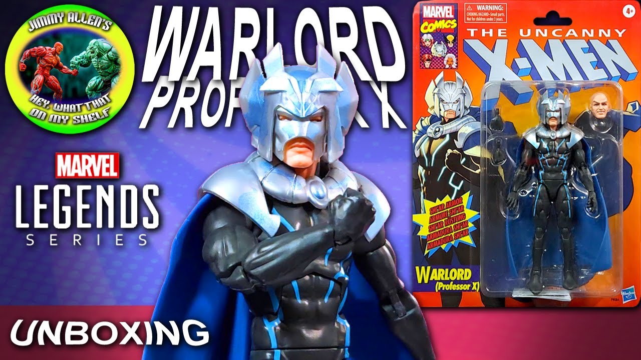 UNBOXING - Marvel Legends - WARLORD PROFESSOR X - Hasbro - Action ...