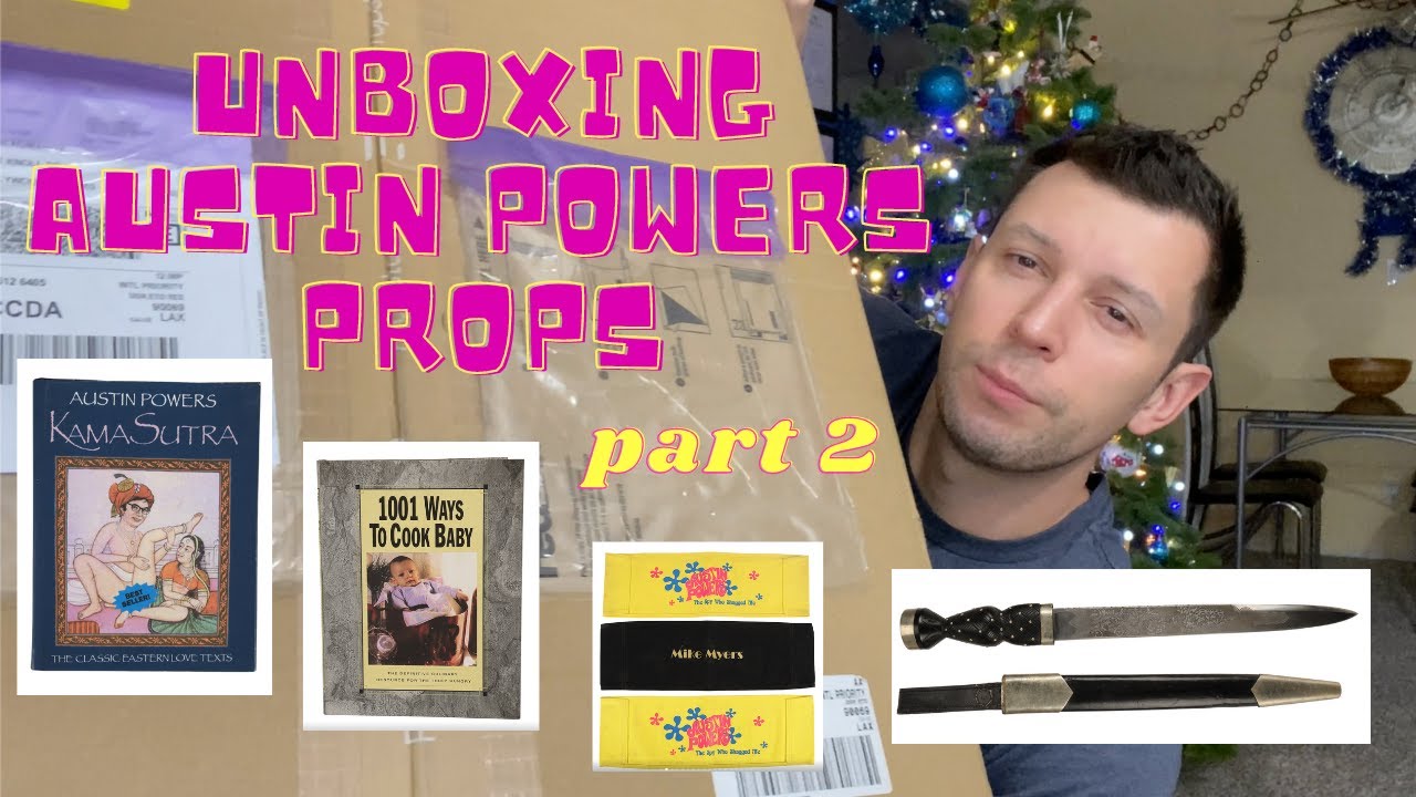 UNBOXING AUSTIN POWERS PROPS ( PART 2 ) - YouTube