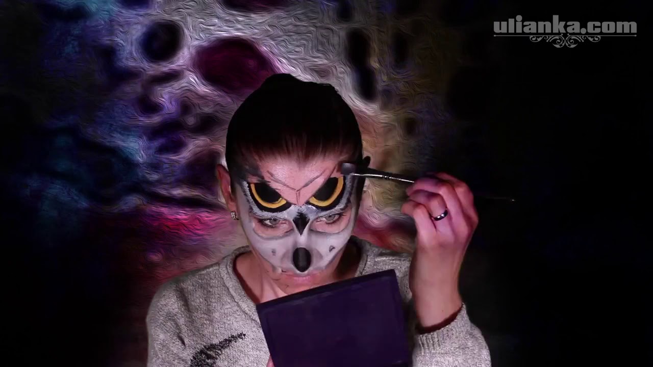 Howl Skull makeup tutorial - YouTube