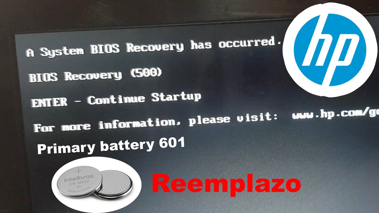 Error Primary Battery 601 Note Book HP 4310s Reemplazo De Bater a Error Primary Battery 601 Note Book HP 4310s Reemplazo De Bater a