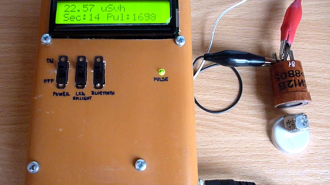Homemade Radiation Detector - Homemade Ftempo
