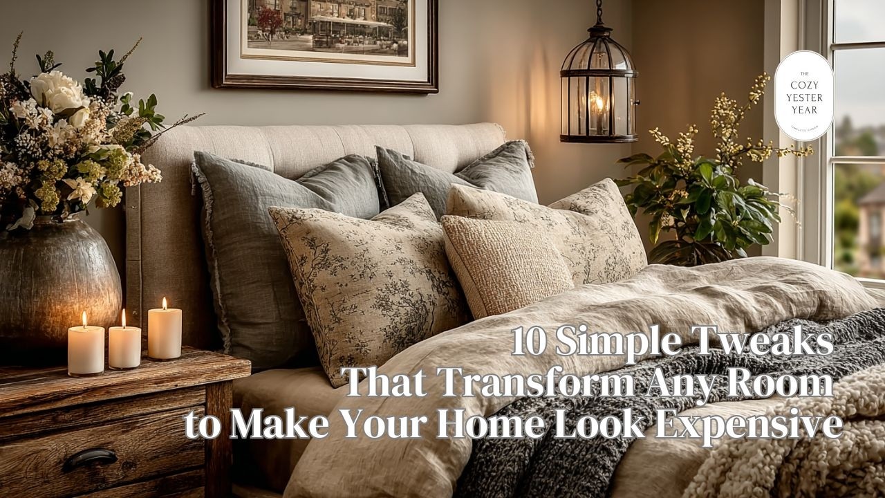 10 Simple Tweaks That Transform Any Room to Make Your Home Look ...