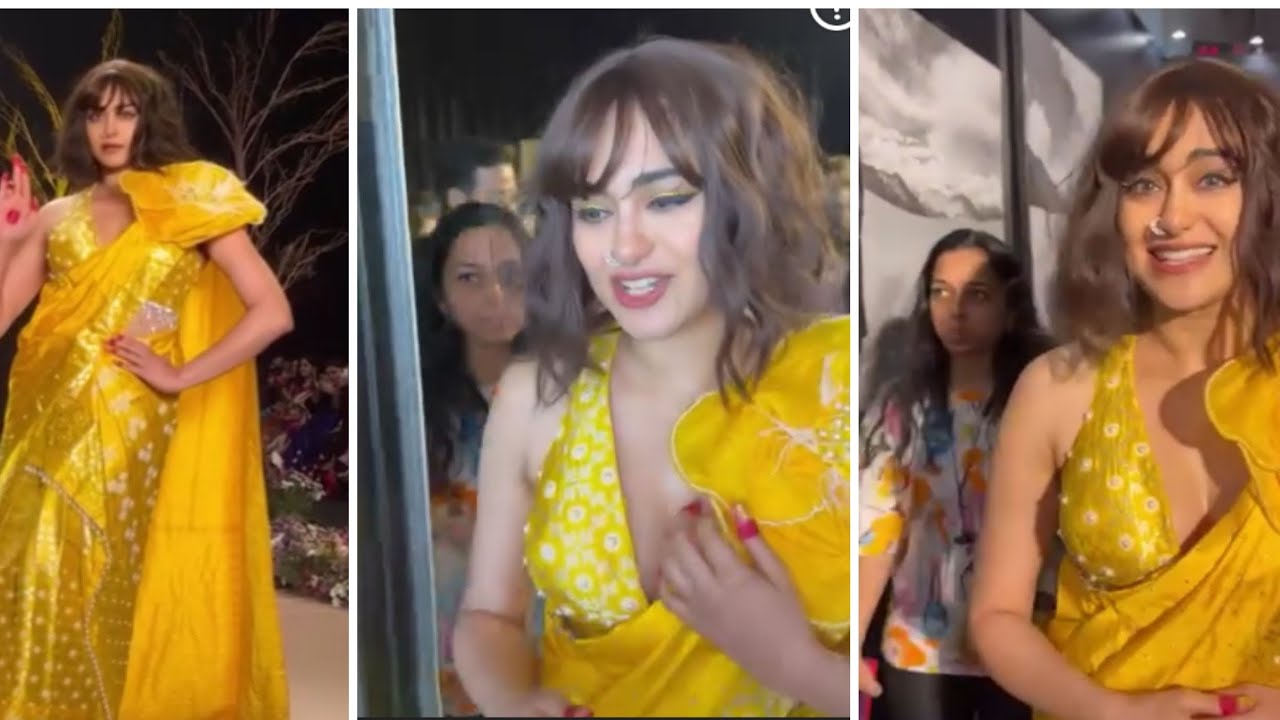 Hot & Bold Actress Adah Sharma Flauunts Hot Figure Video Viral At Lakme ...