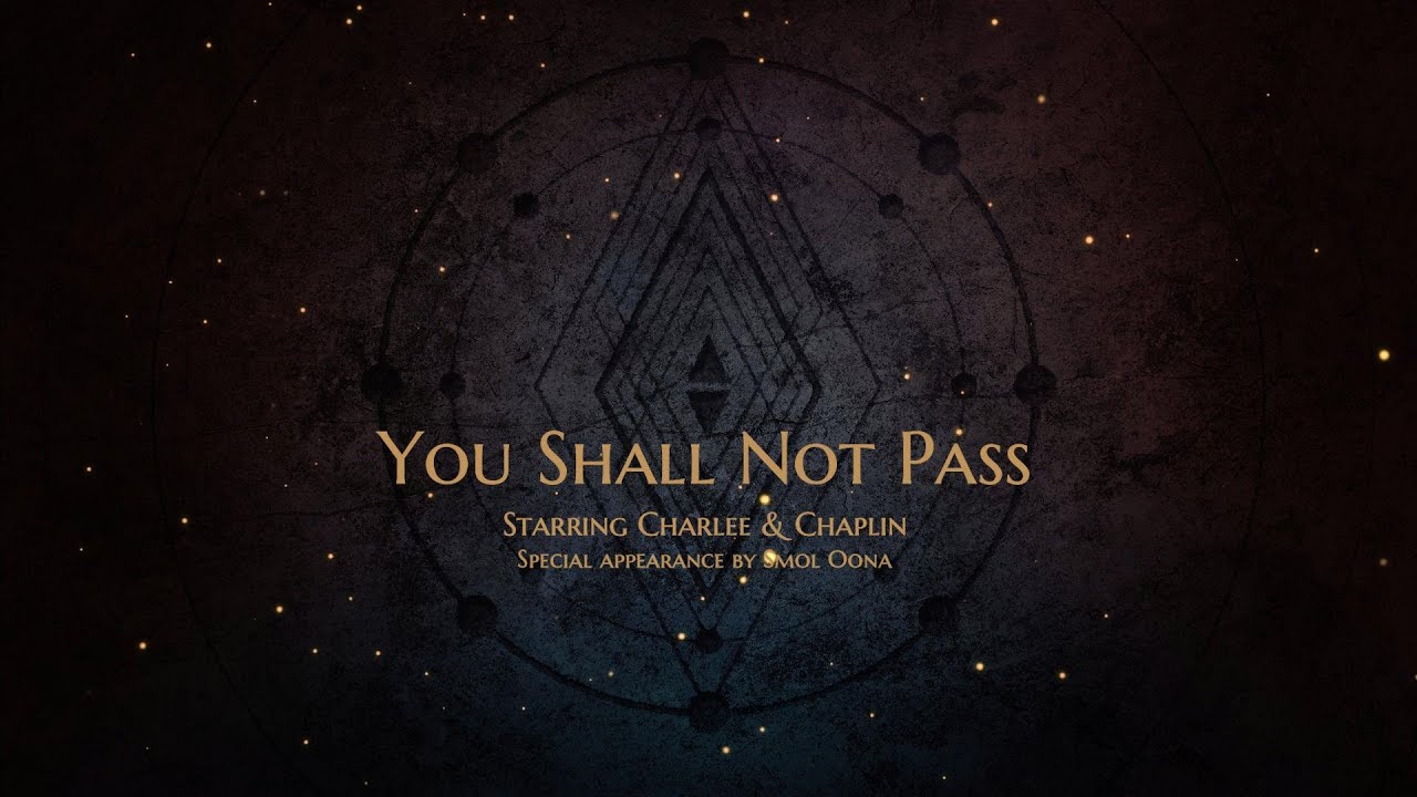 You Shall Not Pass - YouTube