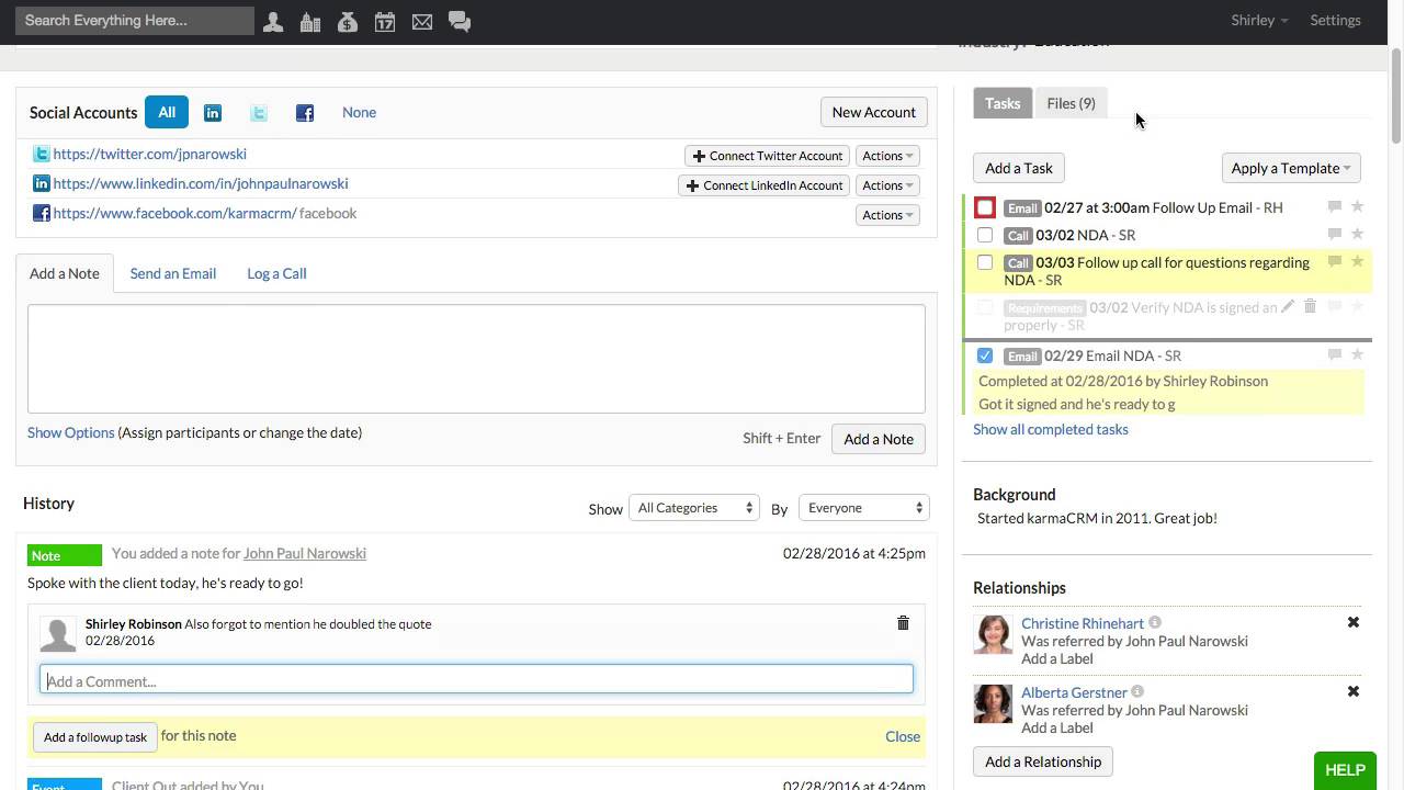 KarmaCRM Overview Video - YouTube