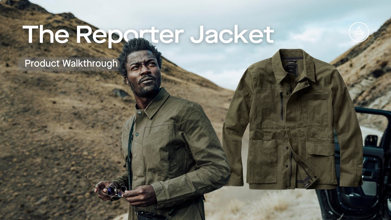 The Reporter Jacket | Product Walkthrough | AETHER Apparel - YouTube